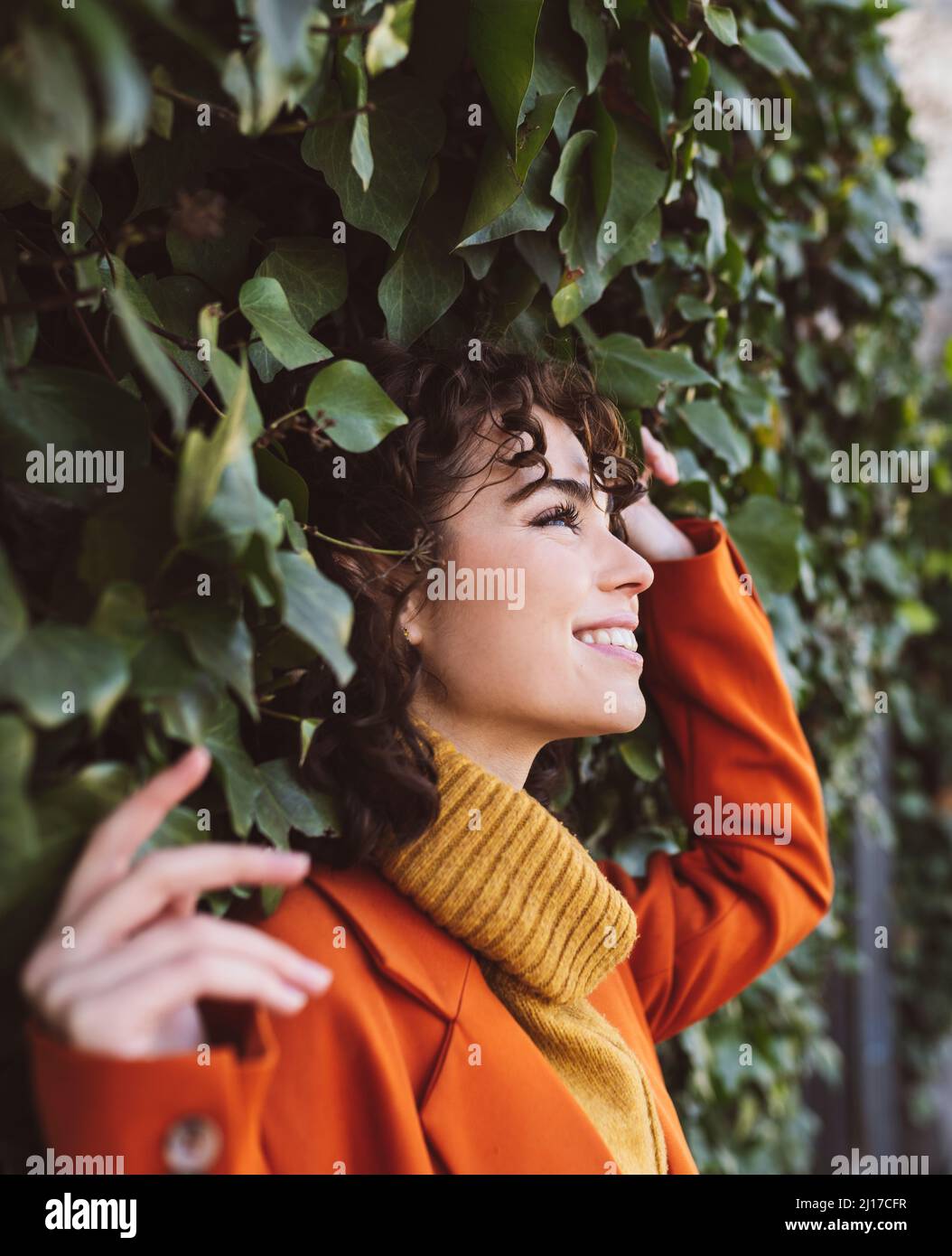 Ivy creeping woman hi-res stock photography and images - Alamy