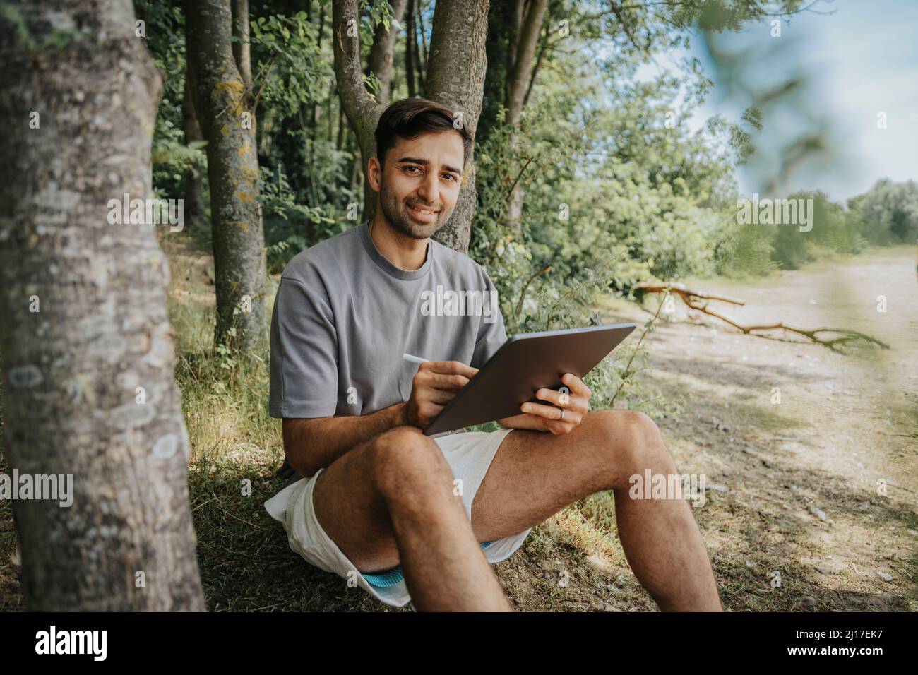 Computer person nature hi-res stock photography and images - Alamy