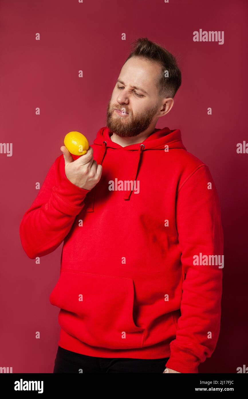 Lemon faces hi-res stock photography and images - Alamy