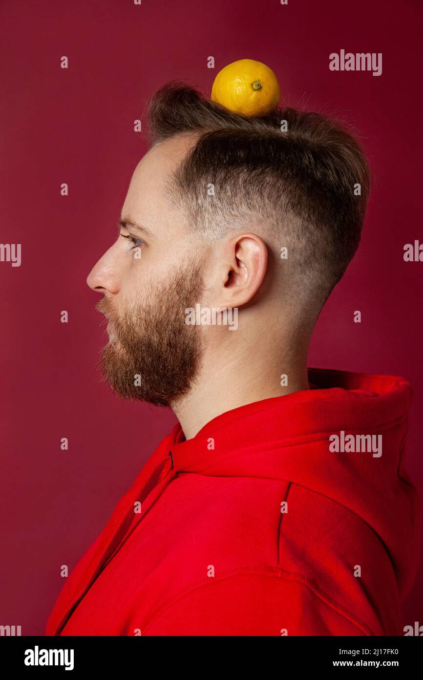 Man lemon in one hi-res stock photography and images - Alamy