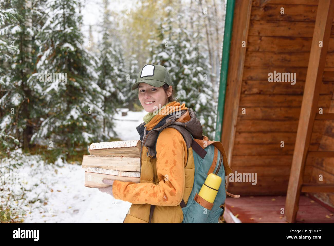 Backpack carrying hi-res stock photography and images - Alamy