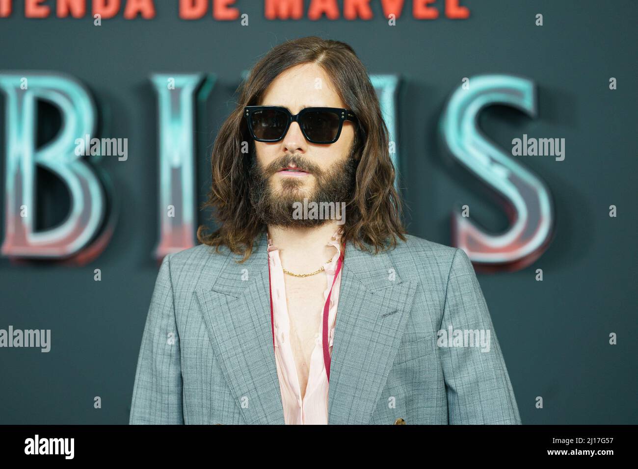 Madrid, Spain. 23rd Mar, 2022. American actor Jared Leto attends to the ...