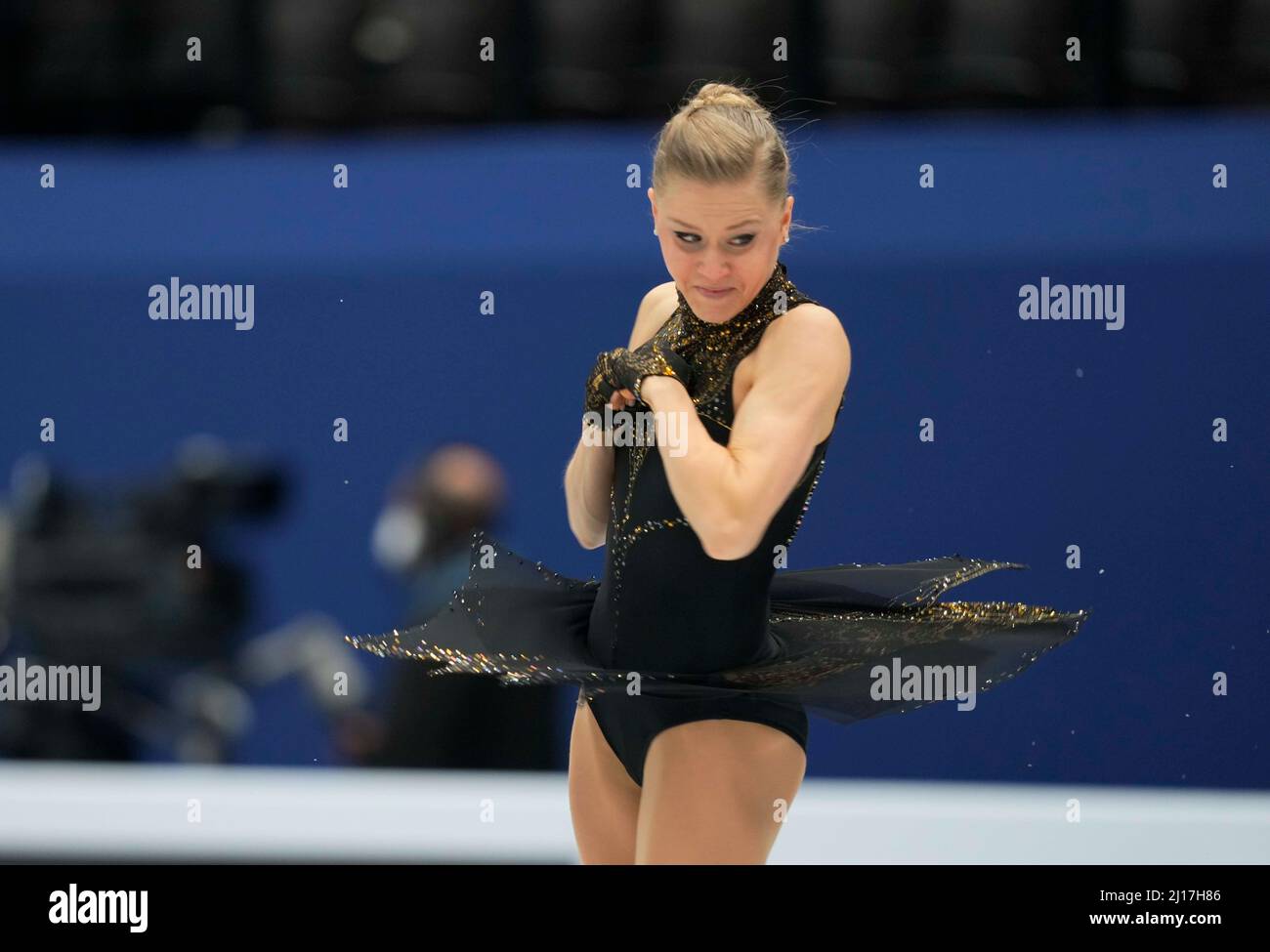 Sud de France Arena, Montpellier, France. 23rd Mar, 2022. Dasa Grm from ...