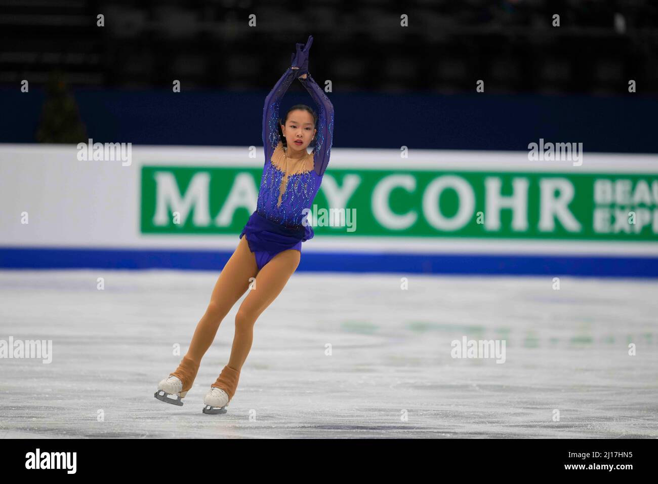 Sud de France Arena, Montpellier, France. 23rd Mar, 2022. Tzu-Han Ting ...