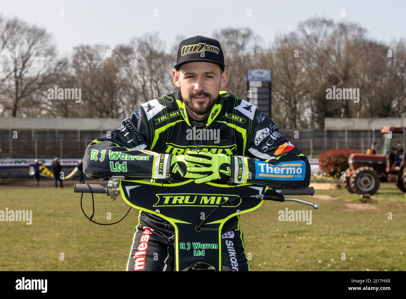 Daniel (Danny) King. Ipswich Witches speedway practice. 22 March 2022 ...