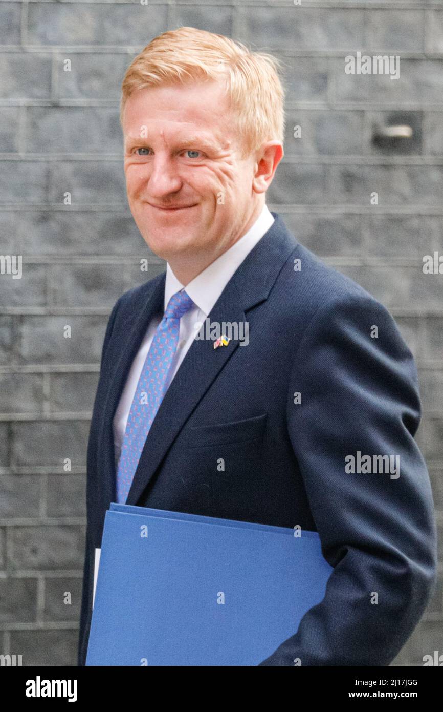 London, UK. 23rd Mar, 2022. Oliver Dowden CBE MP, Minister without ...