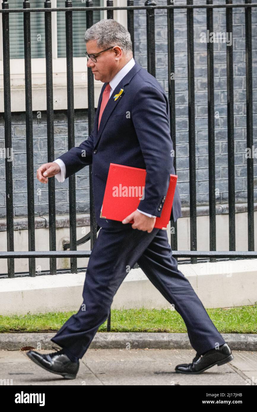 London, UK. 23rd Mar, 2022. Alok Sharma MP, COP26 President. Ministers ...
