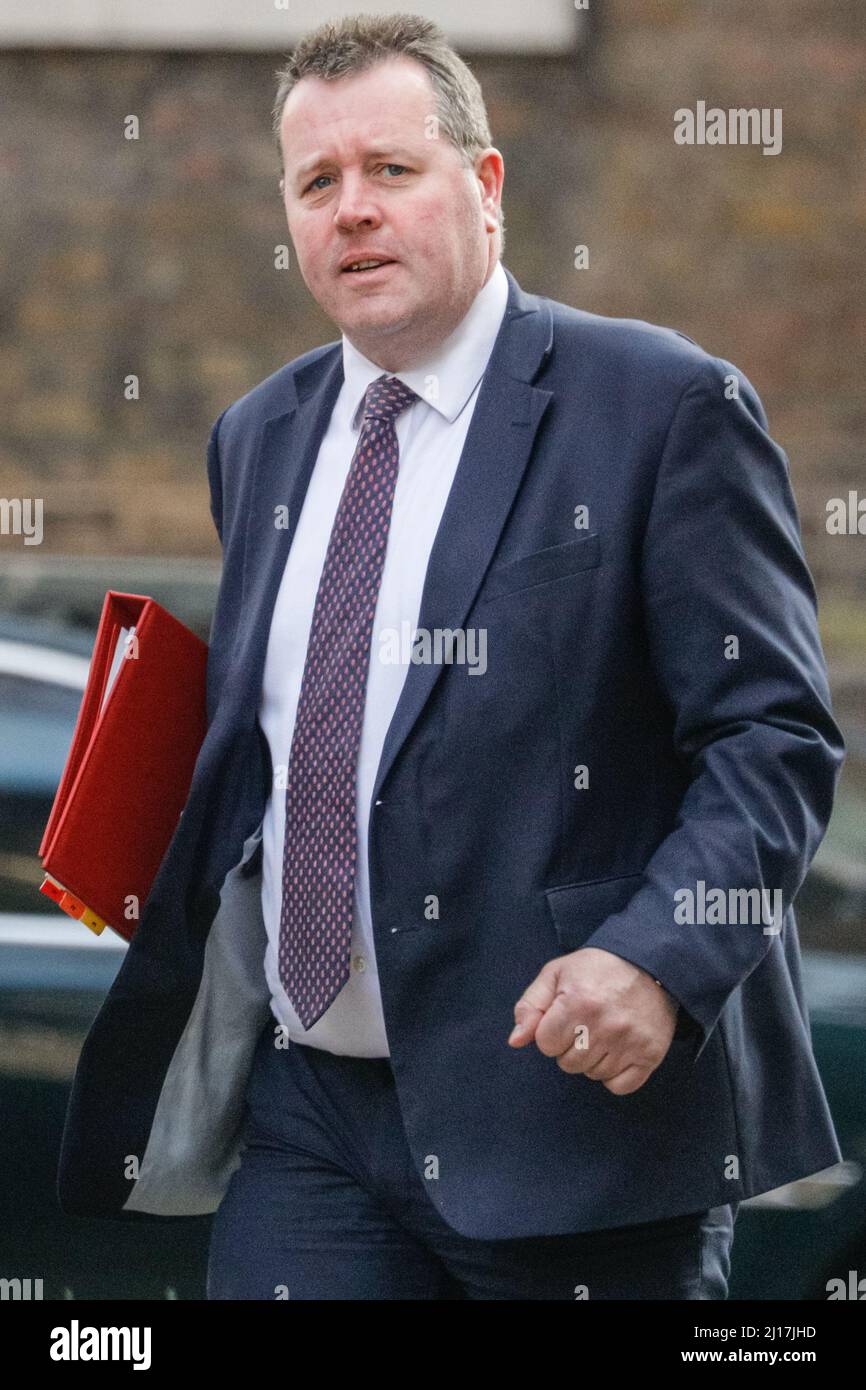 London, UK. 23rd Mar, 2022. Mark Spencer MP, Lord President of the ...