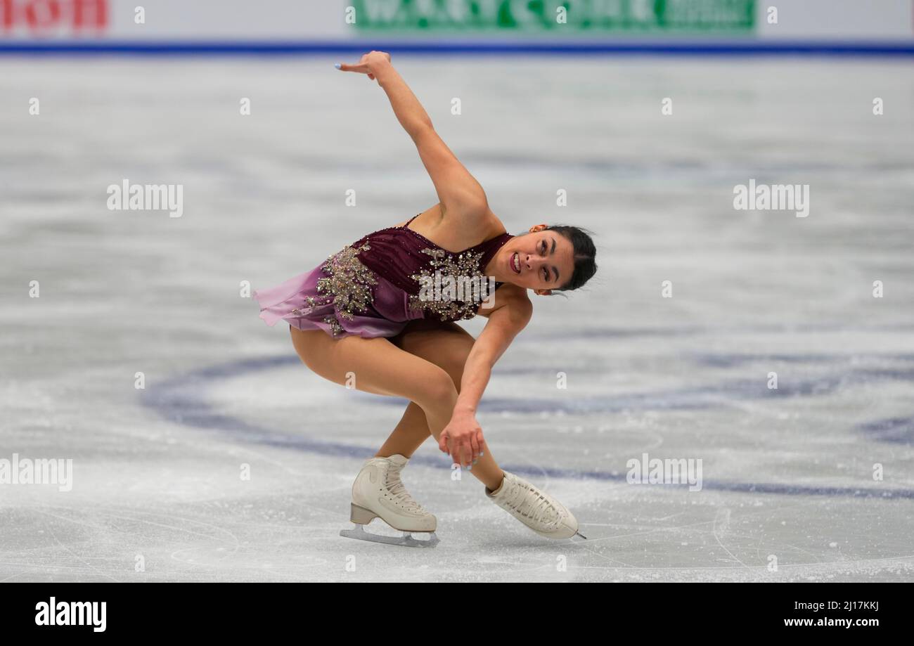 Sud de France Arena, Montpellier, France. 23rd Mar, 2022. Madeline ...