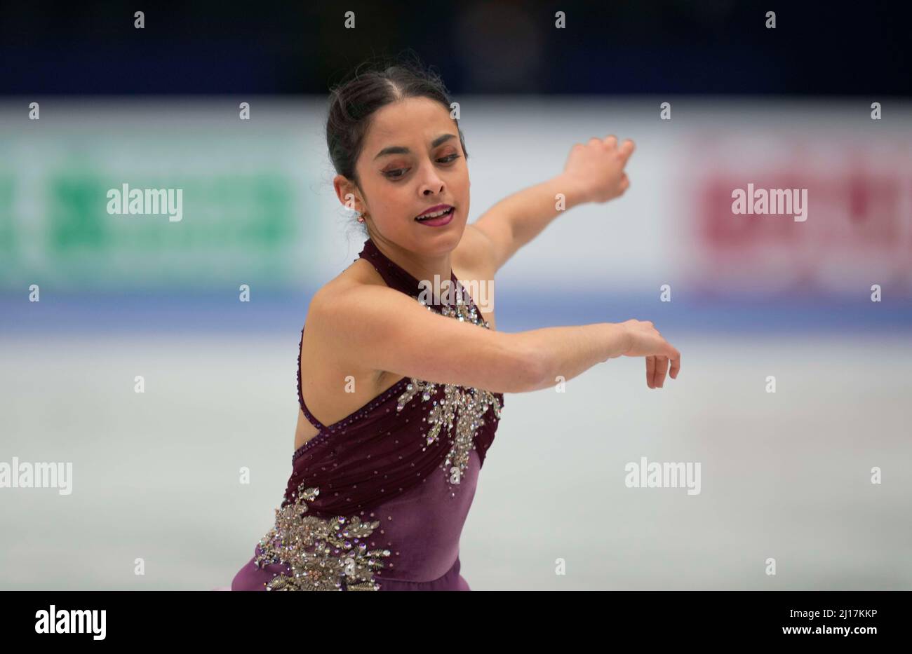 Sud de France Arena, Montpellier, France. 23rd Mar, 2022. Madeline ...