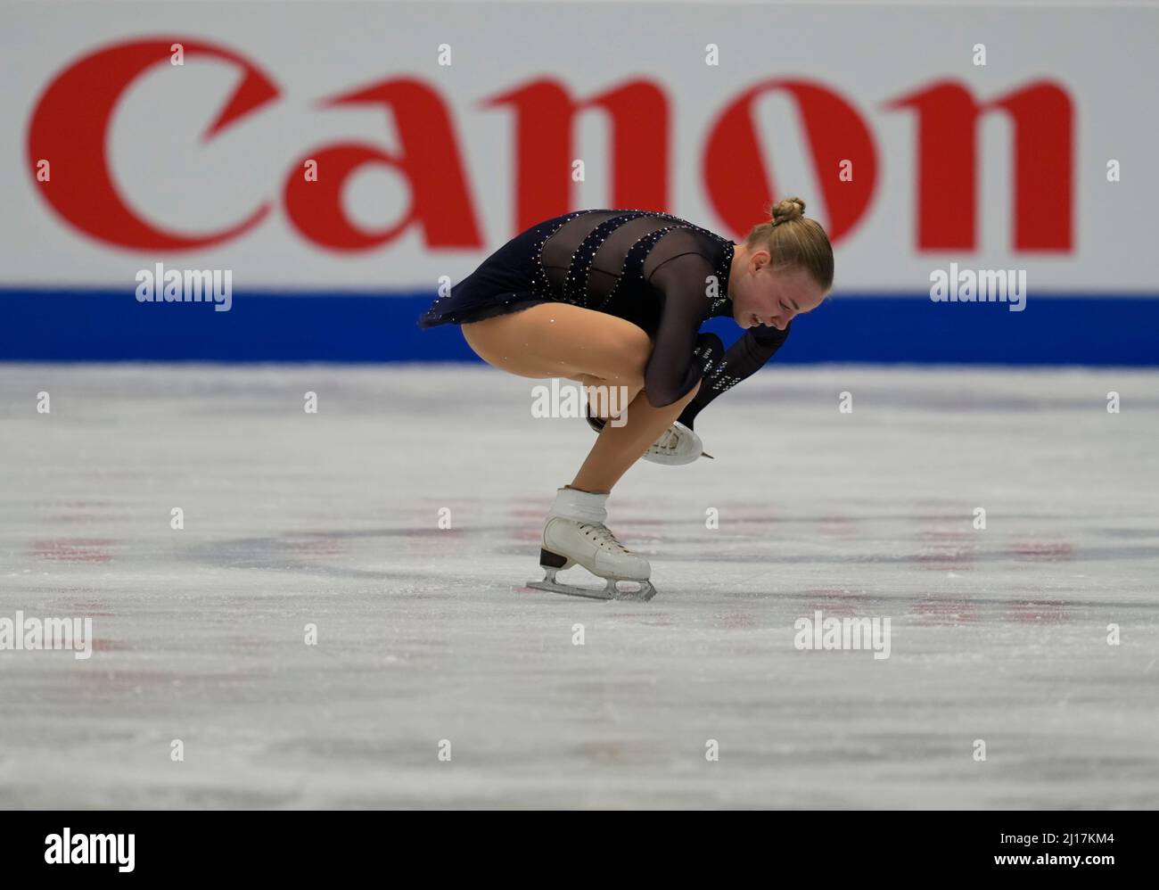 Sud de France Arena, Montpellier, France. 23rd Mar, 2022. Niina ...