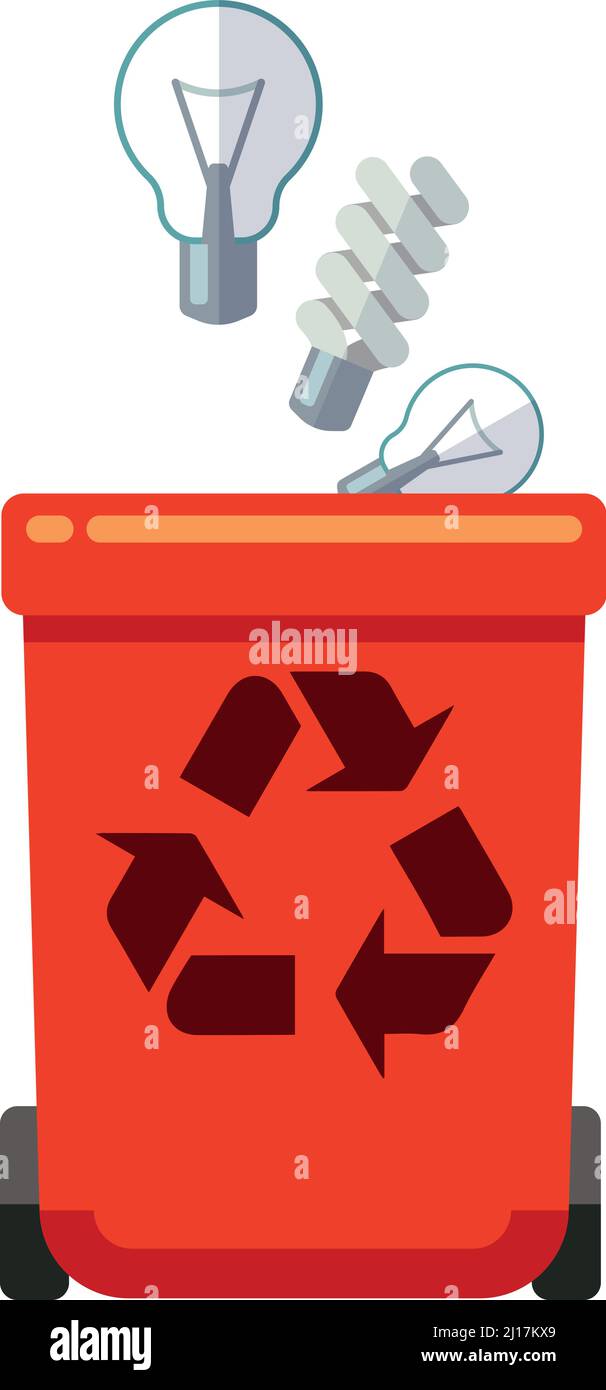 Electric garbage Stock Vector Images - Alamy