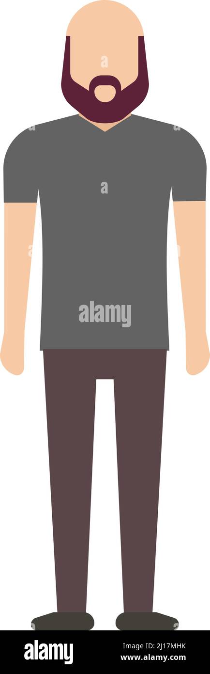 Young guy standing in Stock Vector Images - Alamy