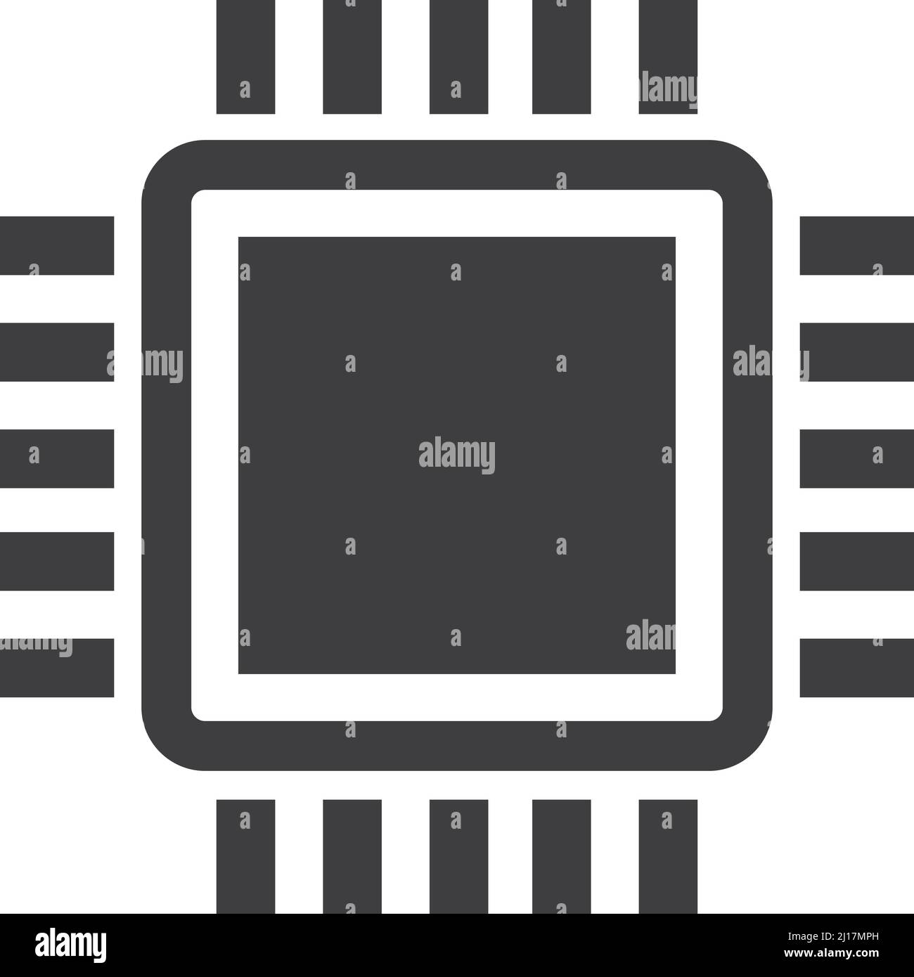 Chip symbol Black and White Stock Photos & Images - Alamy