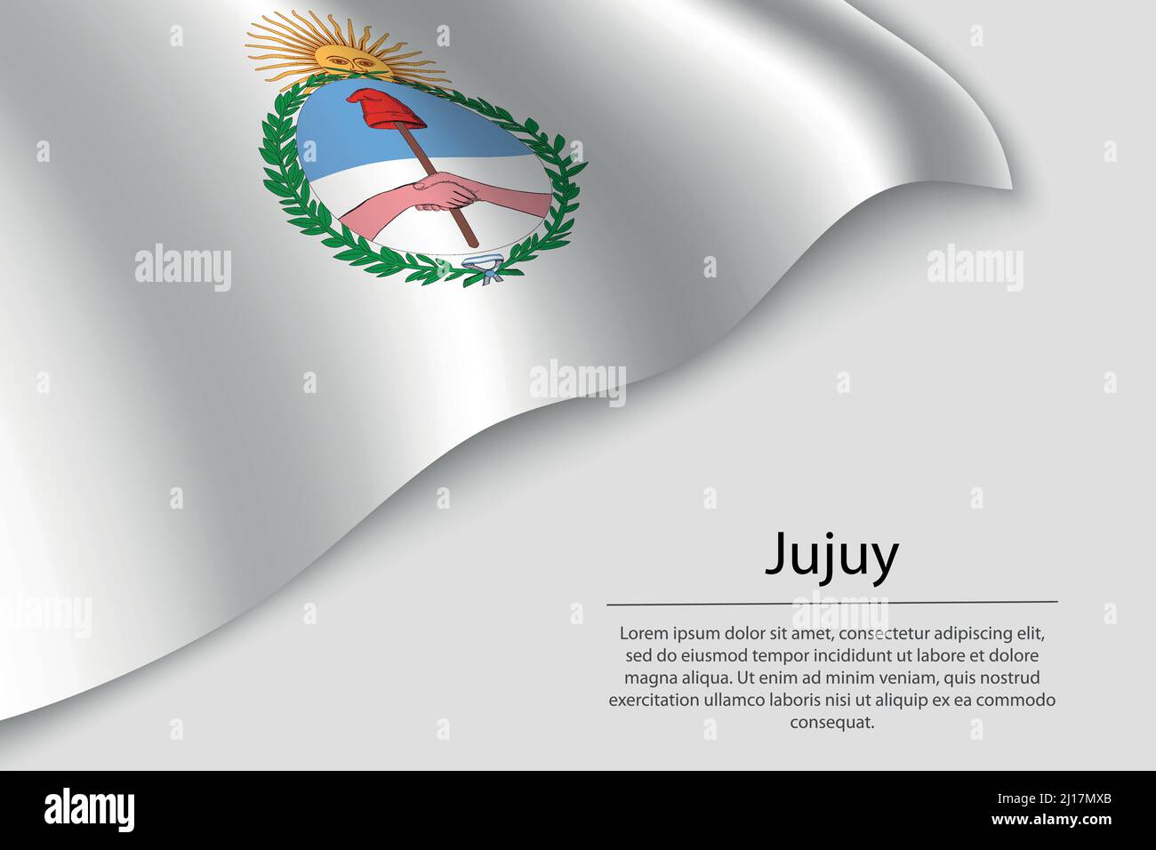 Flag of jujuy Stock Vector Images - Alamy
