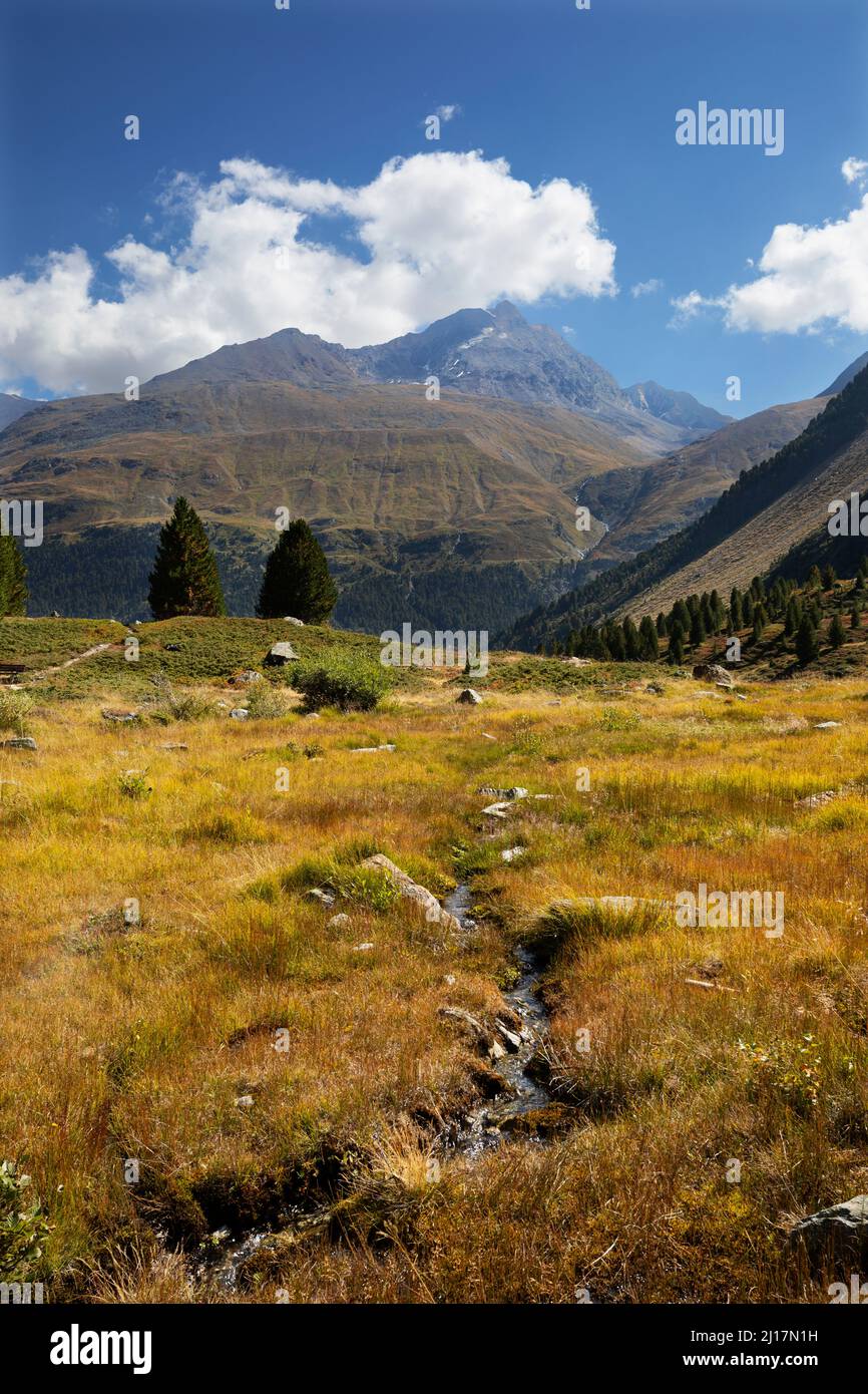 Mountain stream in the otztal alps hi-res stock photography and images ...