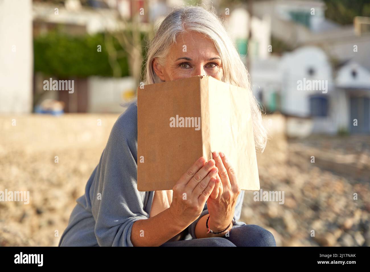 Book face on hi-res stock photography and images - Alamy