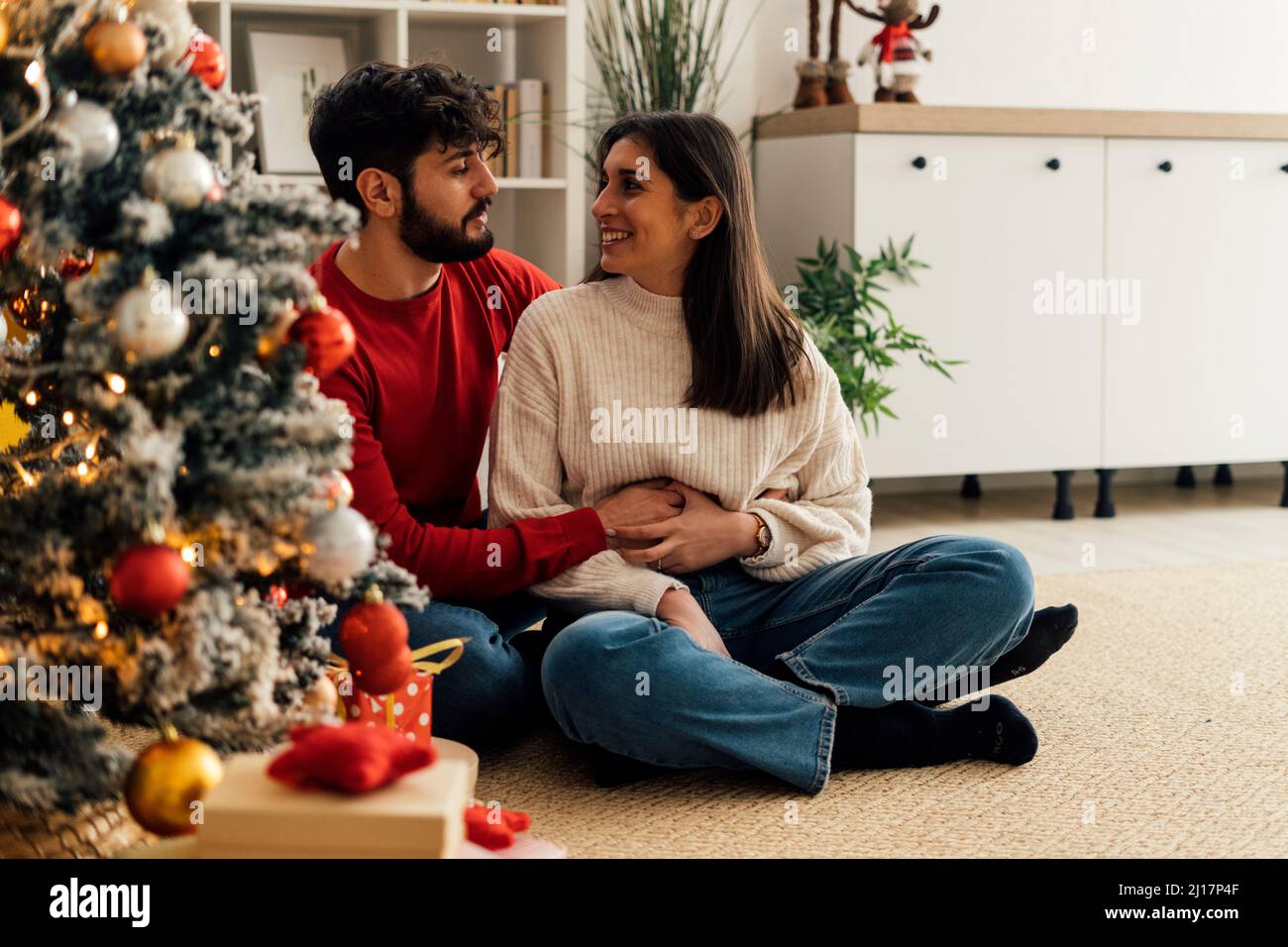Domestic dark living room home hi-res stock photography and images - Alamy