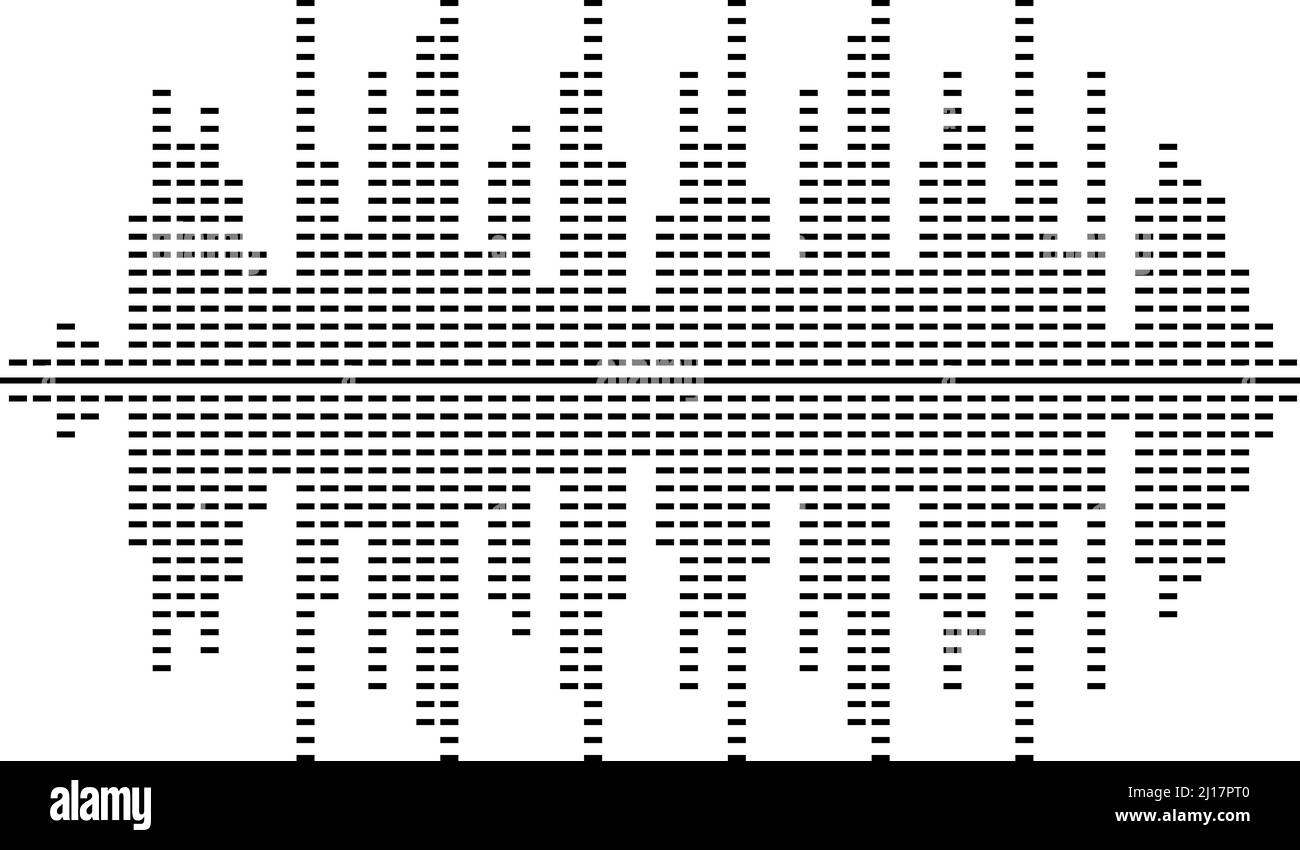 Digital audio wave symbol. Voice record form Stock Vector Image & Art ...