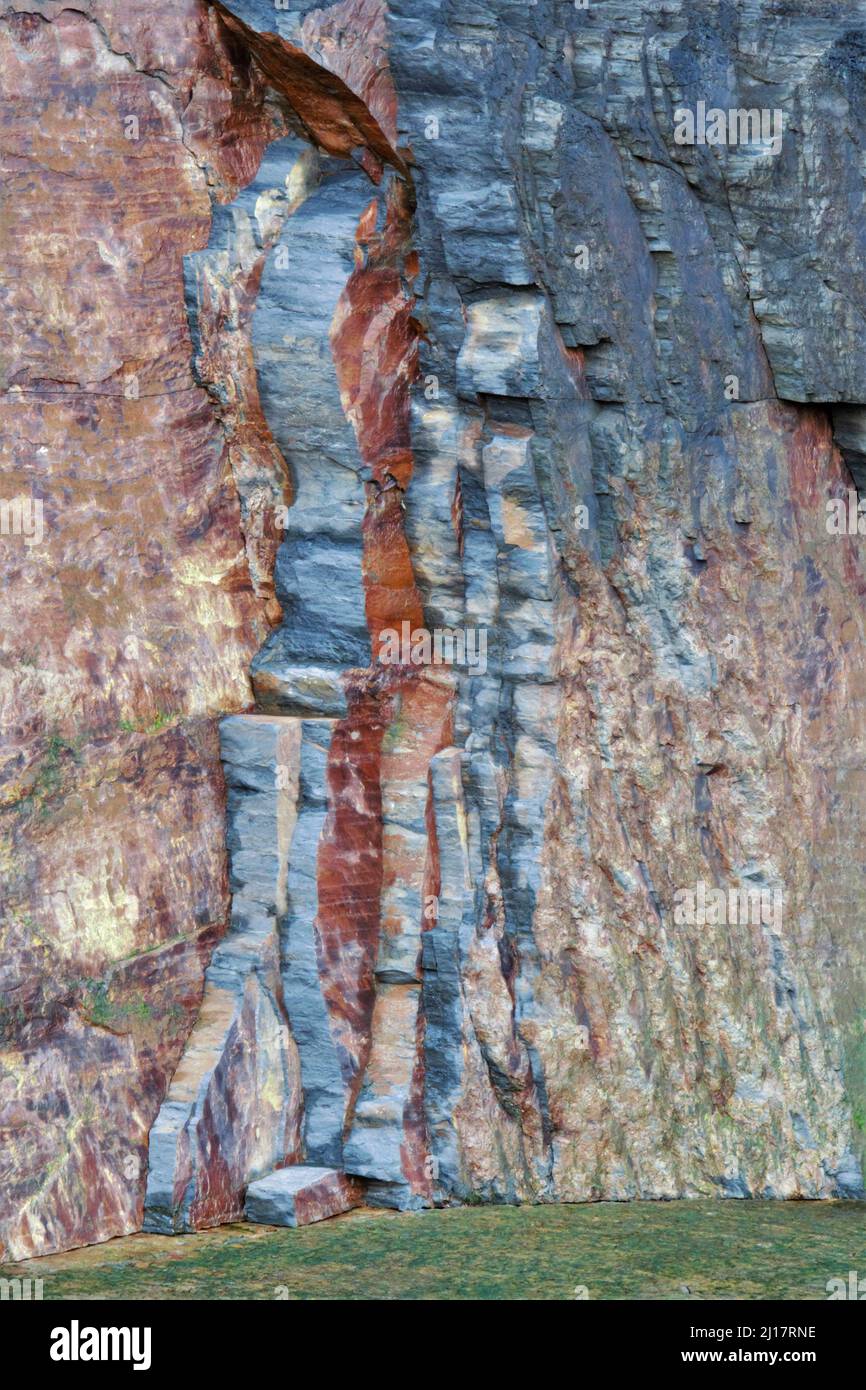 Abstract Rock Formation Stock Photo - Alamy