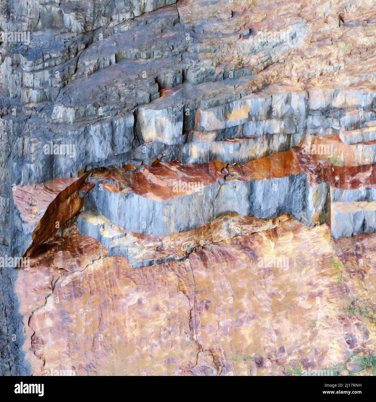 Abstract Rock Formation Stock Photo - Alamy
