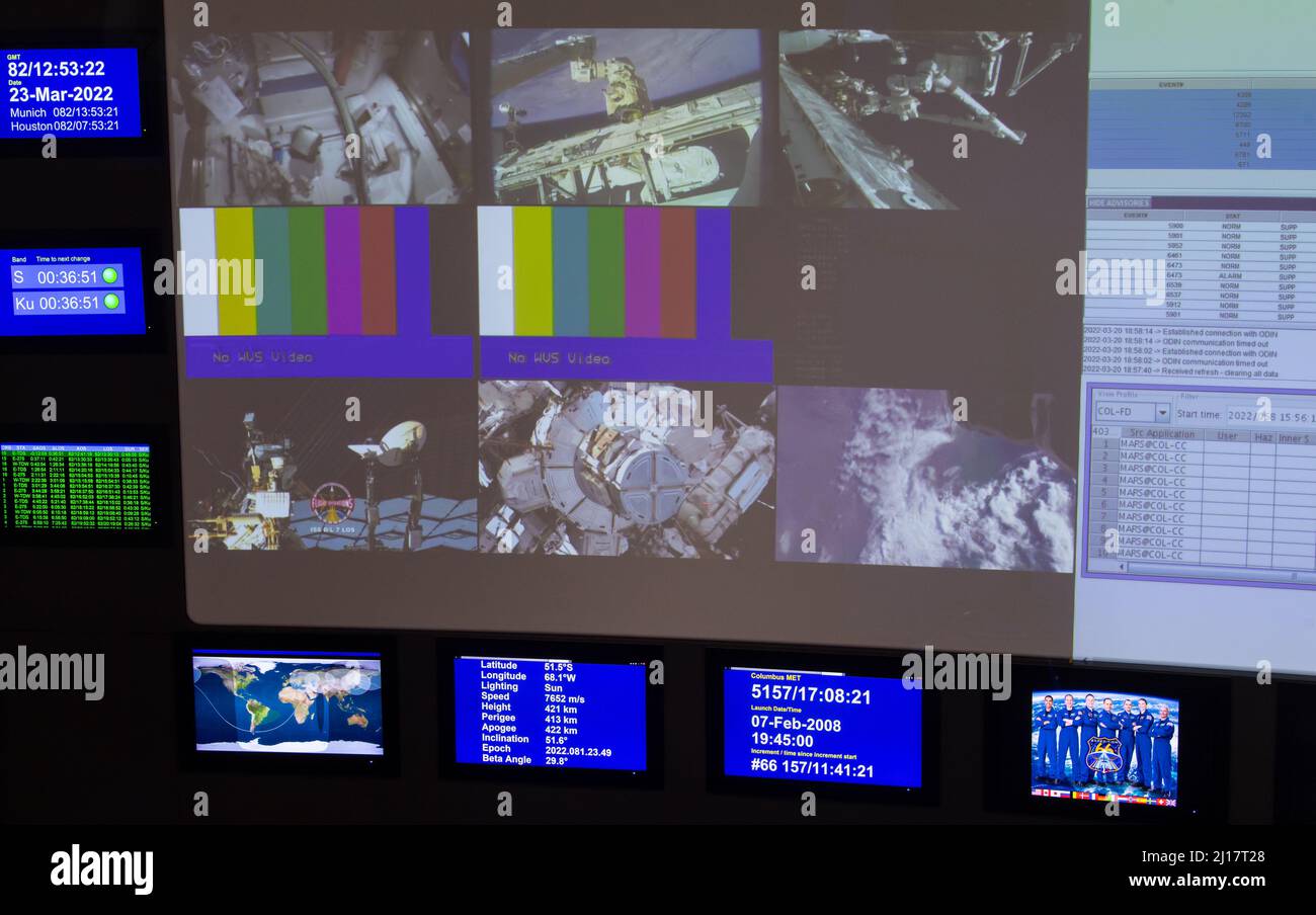 Iss mission control hi-res stock photography and images - Alamy