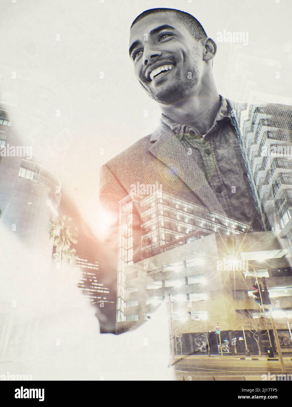 Business handshake multiple hi-res stock photography and images - Alamy