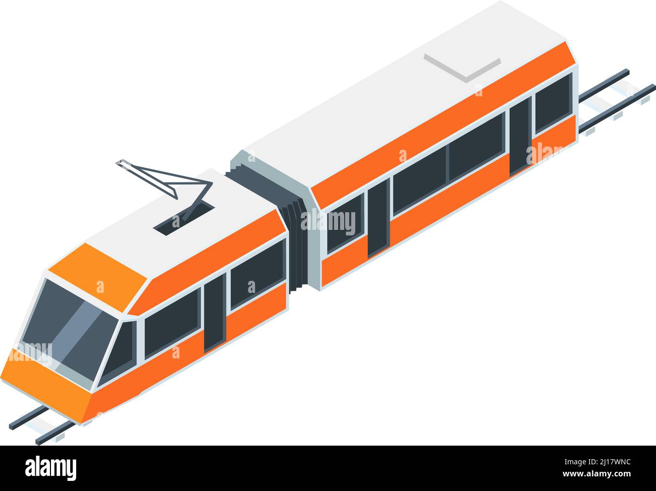 Isometric train. Railway transport. Subway railroad vehicle Stock ...