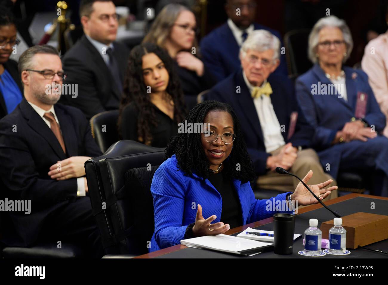 Supreme Court nominee Ketanji Brown Jackson speaks before Senate ...