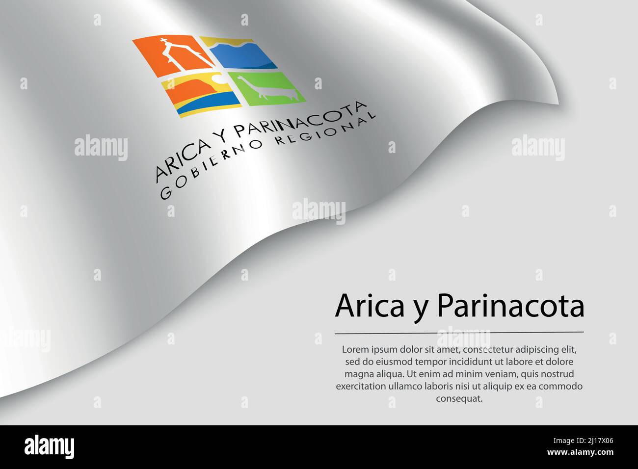 Arica flag Stock Vector Images - Alamy