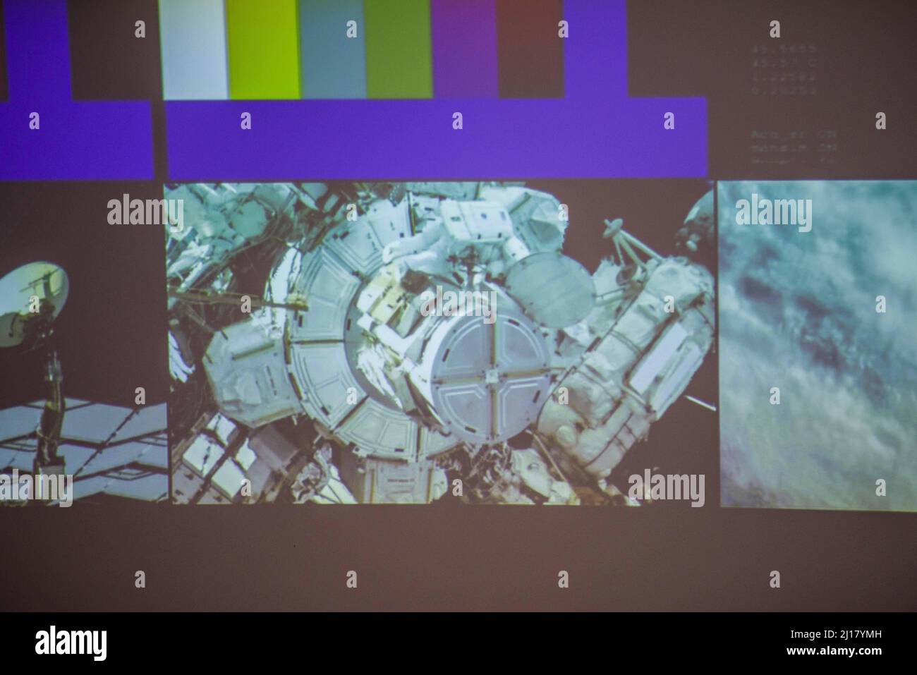 Oberpfaffenhofen, Bavaria, Germany. 23rd Mar, 2022. German Astronaut ...