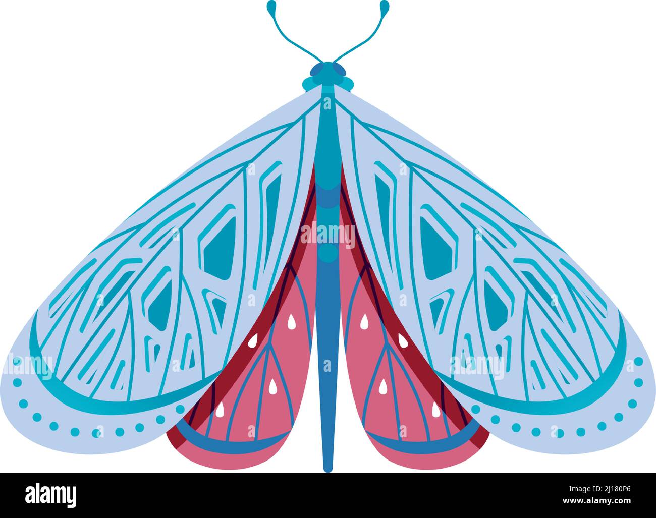 Butterfly flying fragile Stock Vector Images - Alamy