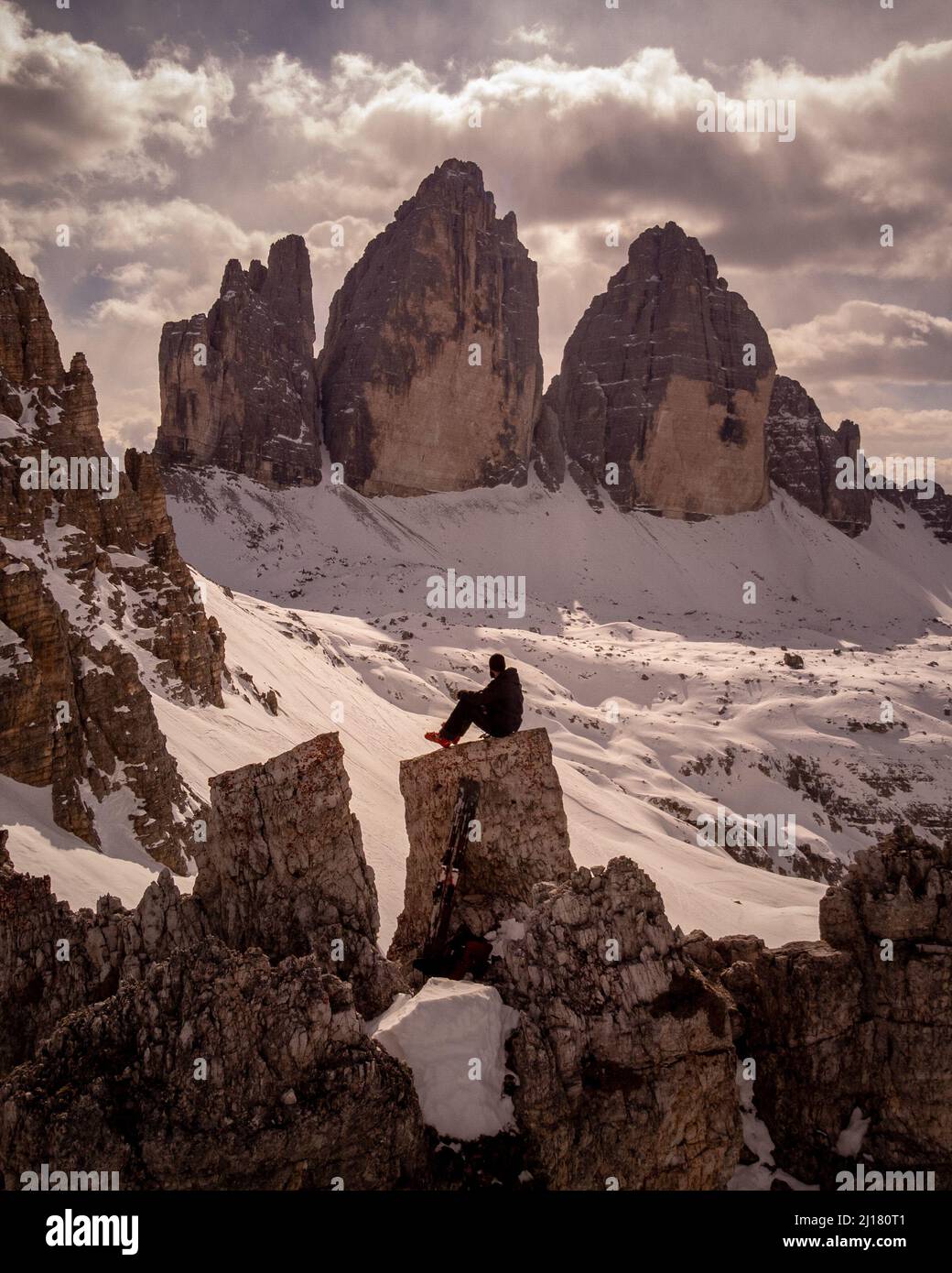 Three peaks mount paterno hi-res stock photography and images - Alamy