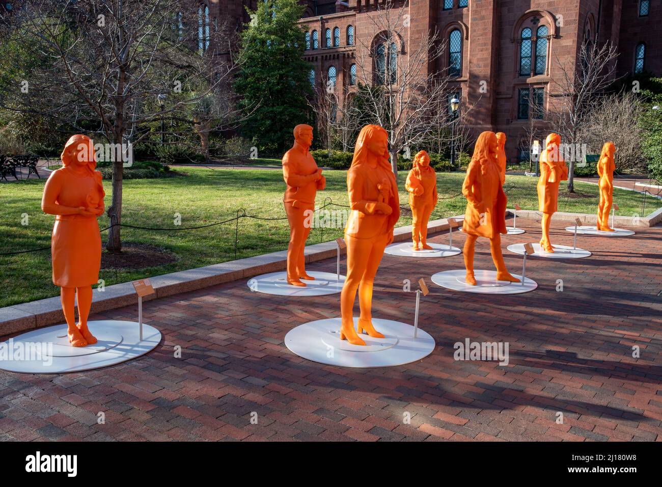 Women in science special exhibit at the Smithsonian Stock Photo - Alamy
