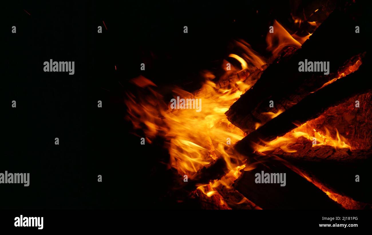 Beautiful vertical shot bonfire hi-res stock photography and images - Alamy