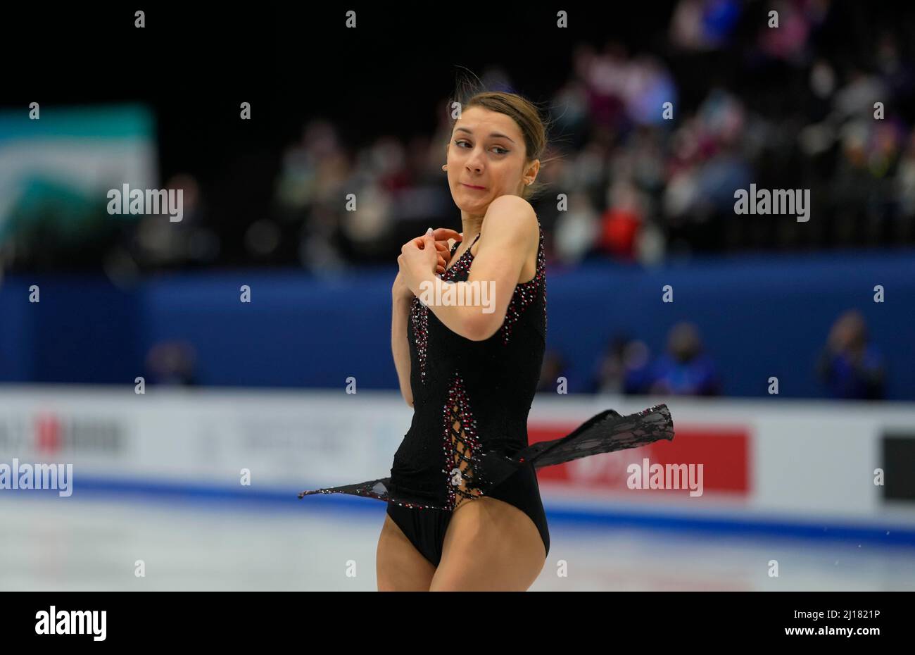 Sud de France Arena, Montpellier, France. 23rd Mar, 2022. Alexia ...