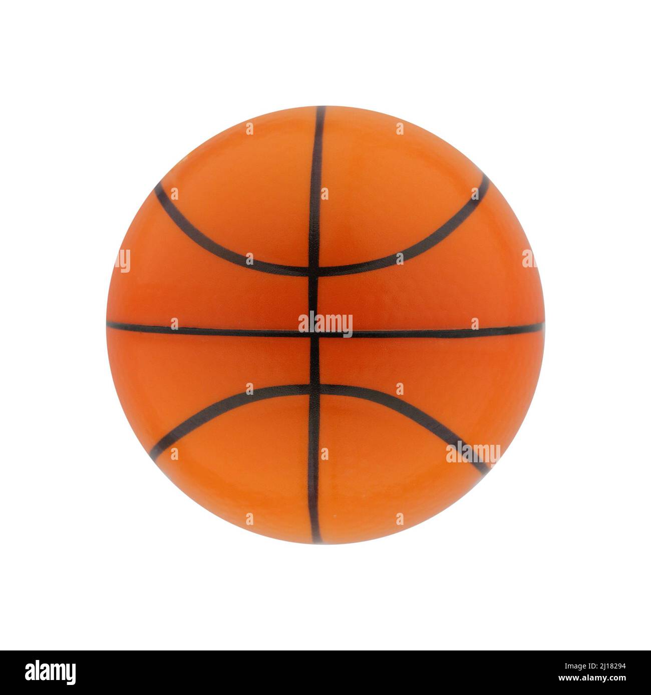 A basketball soft toy. Isolated on white Stock Photo - Alamy