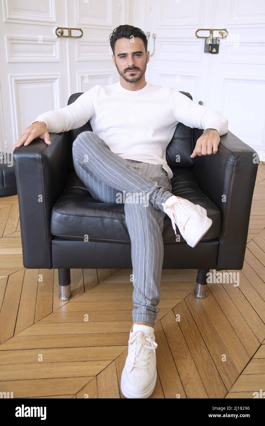 Benji Samat attending a press conference announcing a boxing combat ...