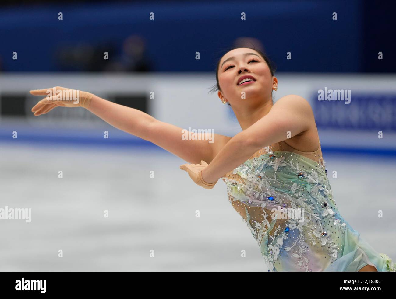 Sud de France Arena, Montpellier, France. 23rd Mar, 2022. Wakaba ...