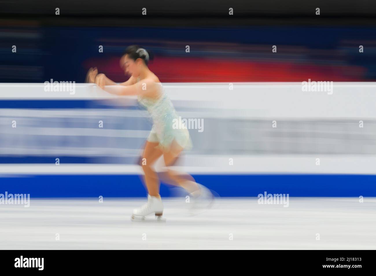 Sud de France Arena, Montpellier, France. 23rd Mar, 2022. Wakaba ...