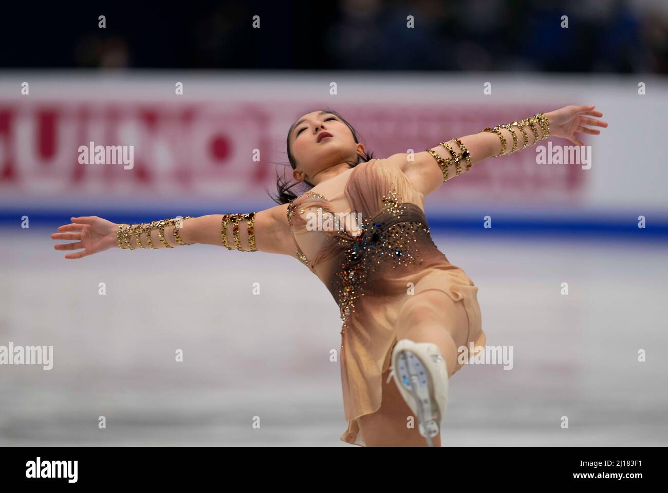 Sud de France Arena, Montpellier, France. 23rd Mar, 2022. Kaori ...