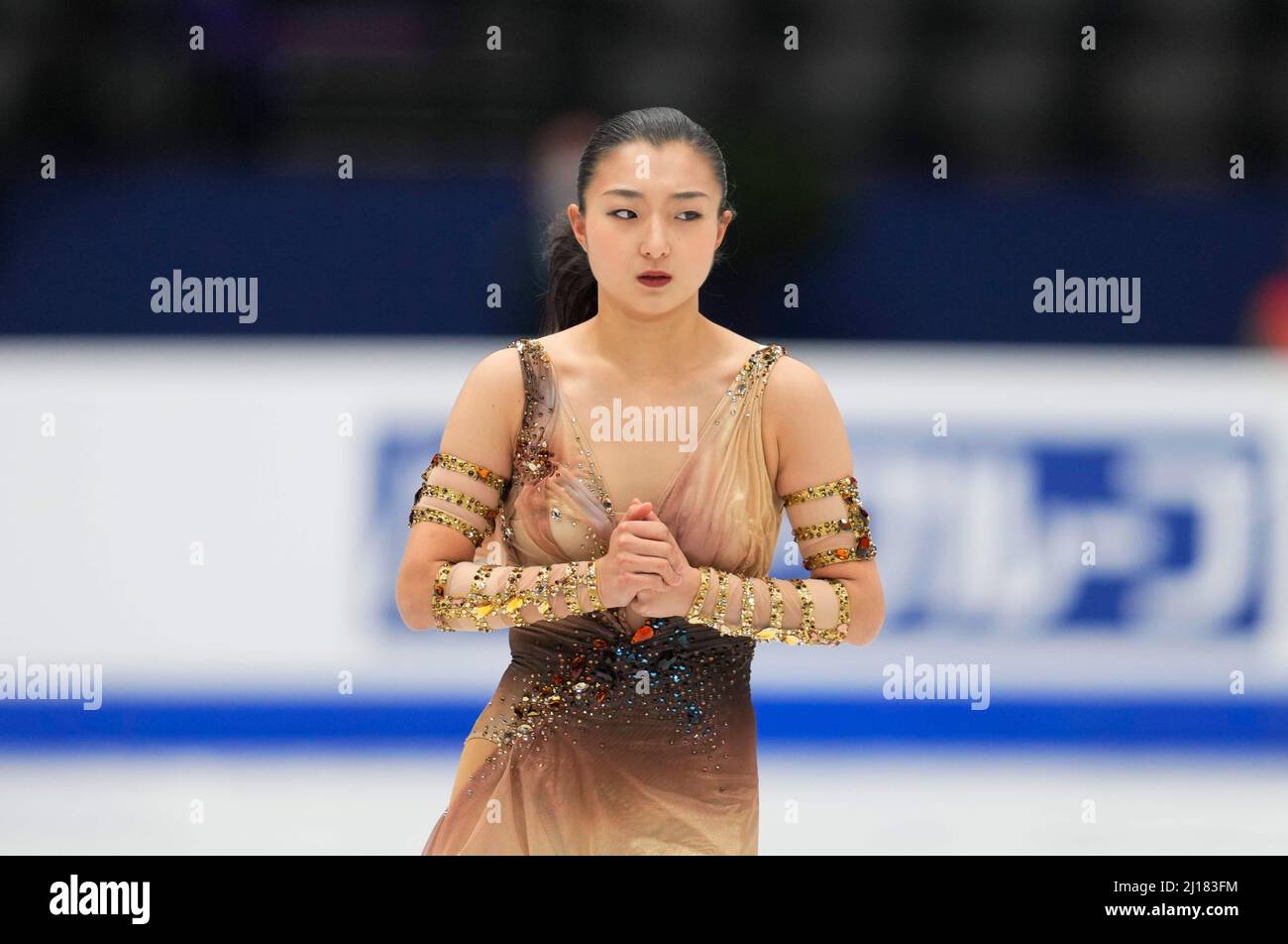 Sud de France Arena, Montpellier, France. 23rd Mar, 2022. Kaori ...