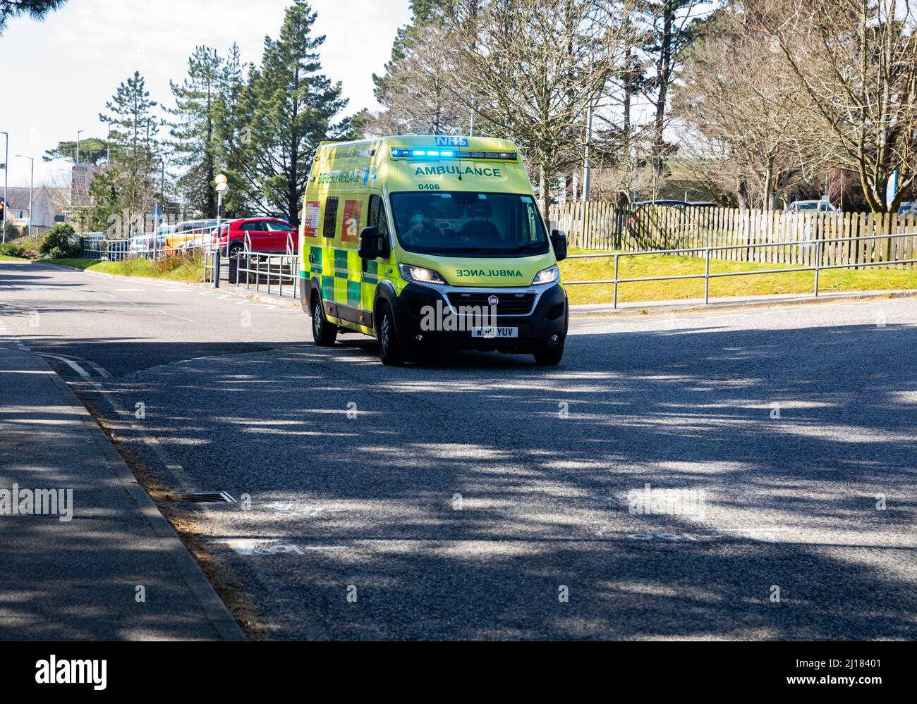 Royal cornwall hospital ambulance hi-res stock photography and images ...