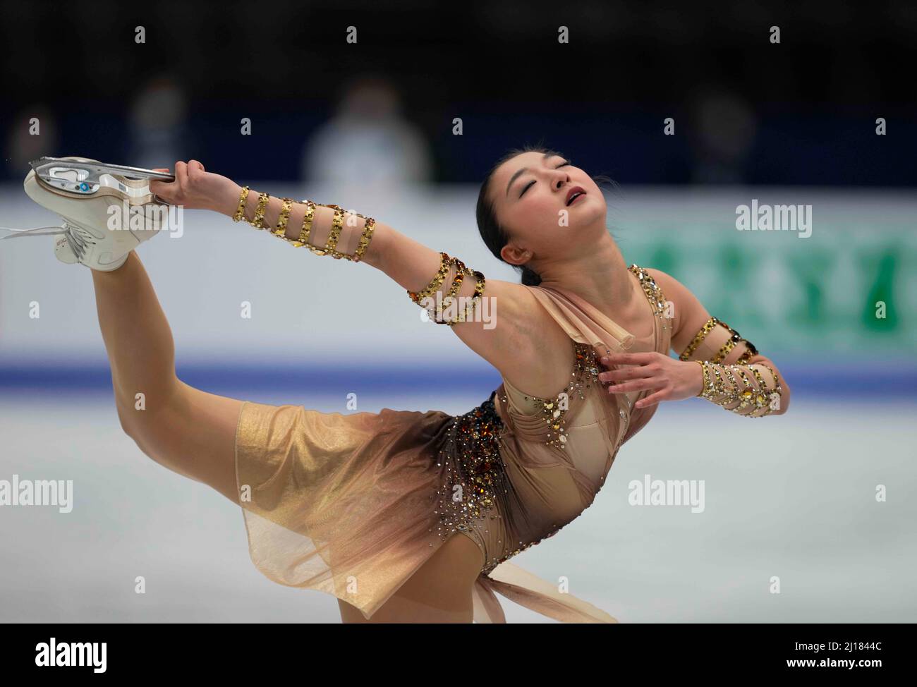 Sud de France Arena, Montpellier, France. 23rd Mar, 2022. Kaori ...