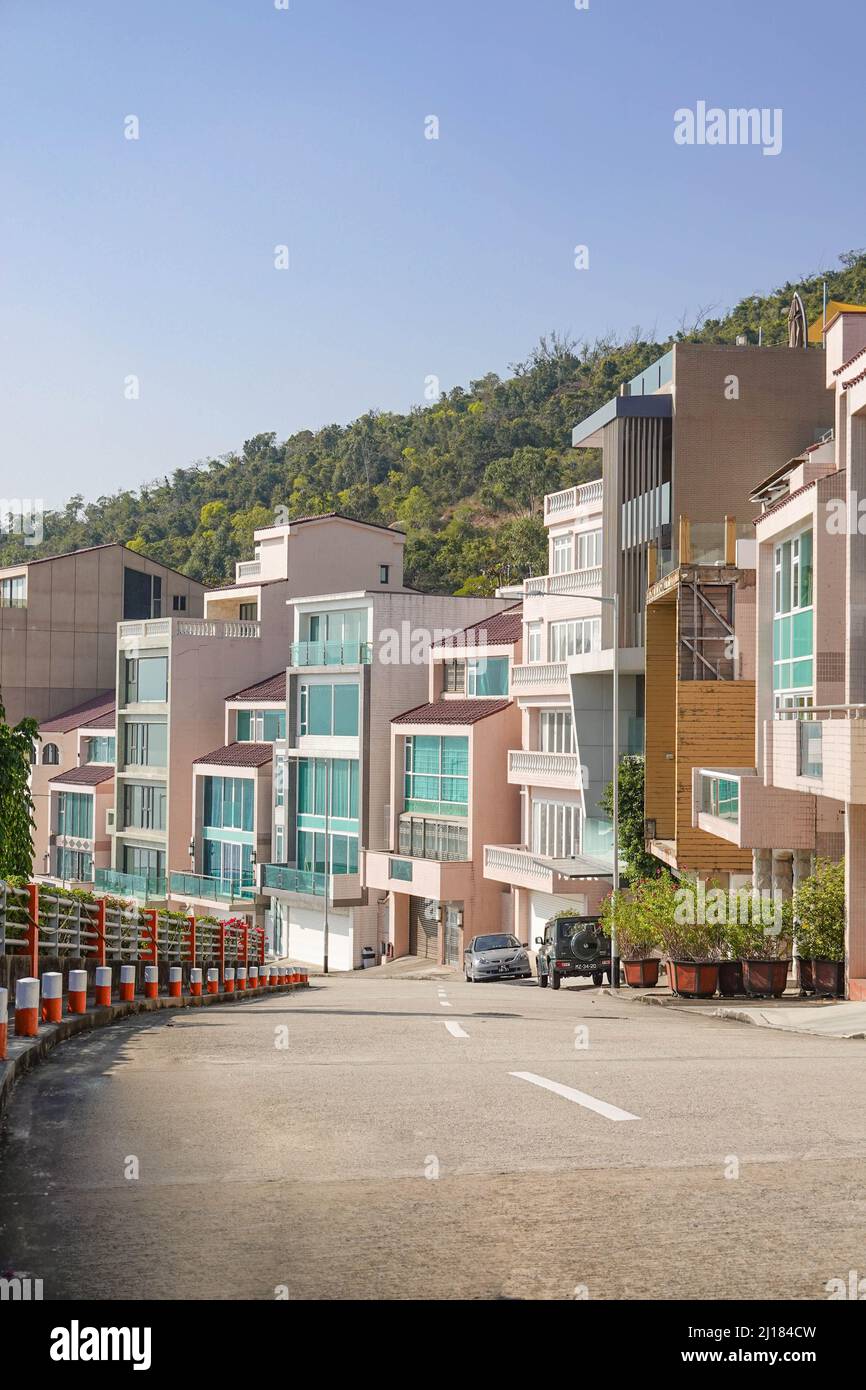 vertical shot of moder houses in China Stock Photo - Alamy