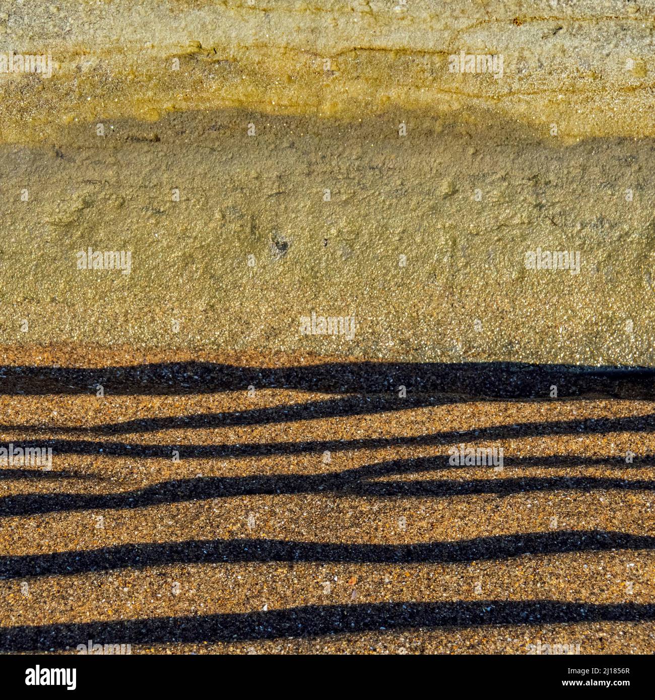 Abstract patterns in sand Stock Photo - Alamy