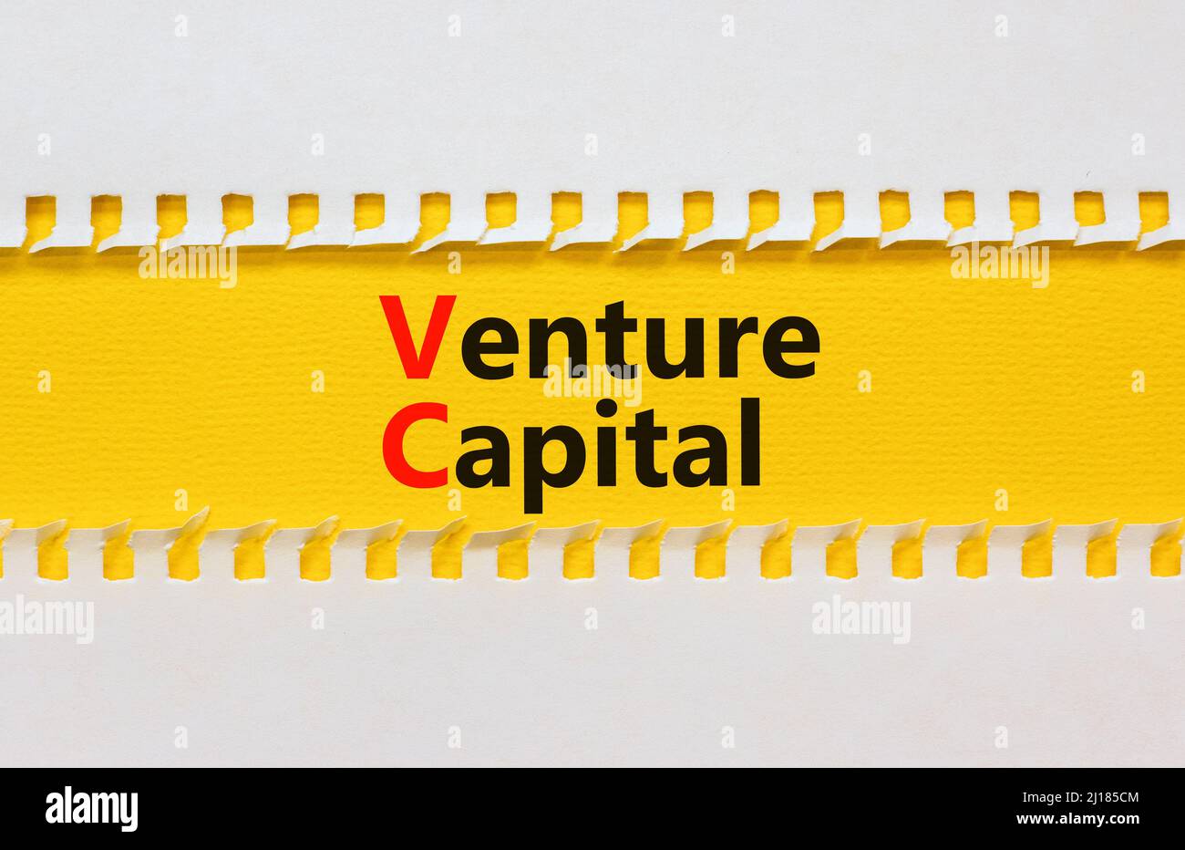 VC venture capital abbraviation symbol. Concept words VC venture ...