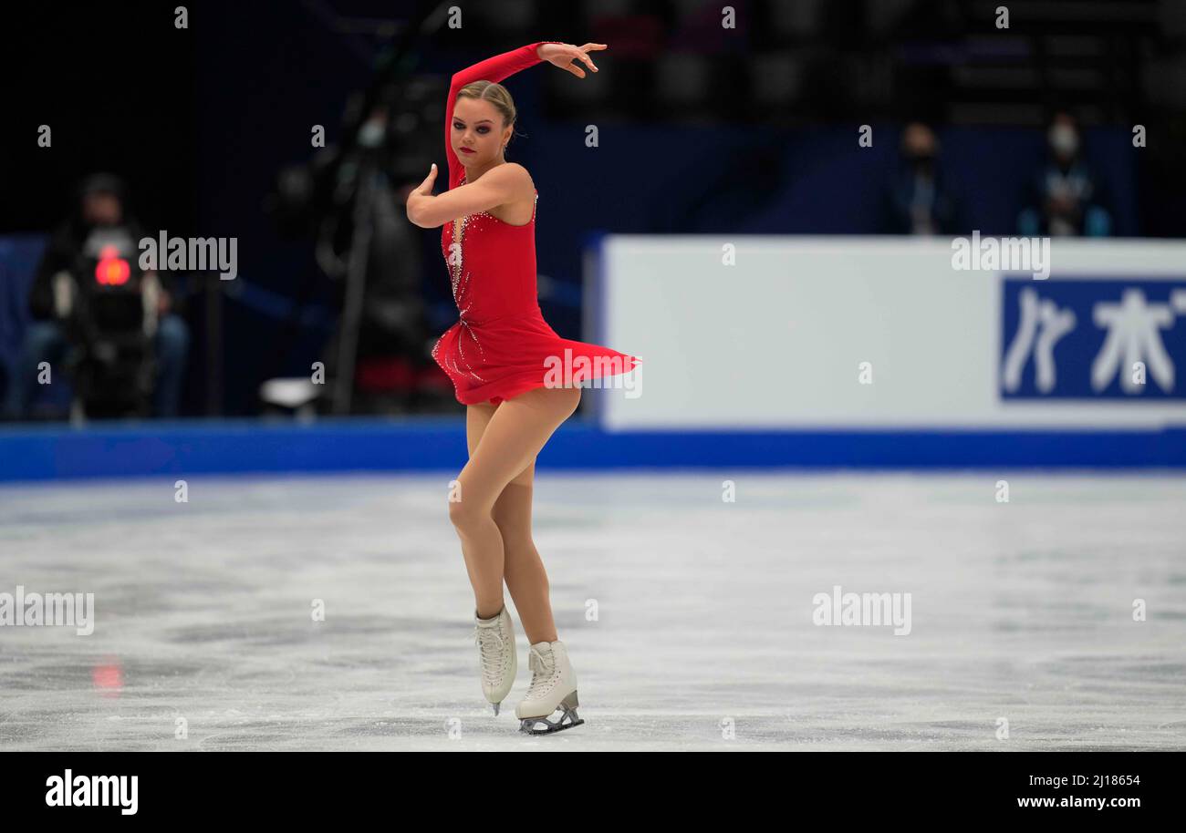Sud de France Arena, Montpellier, France. 23rd Mar, 2022. Loena ...
