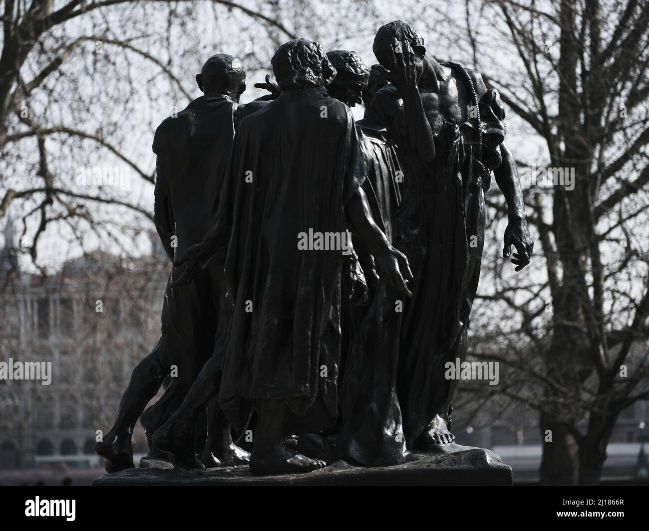 Burghers of Calais Stock Photo - Alamy