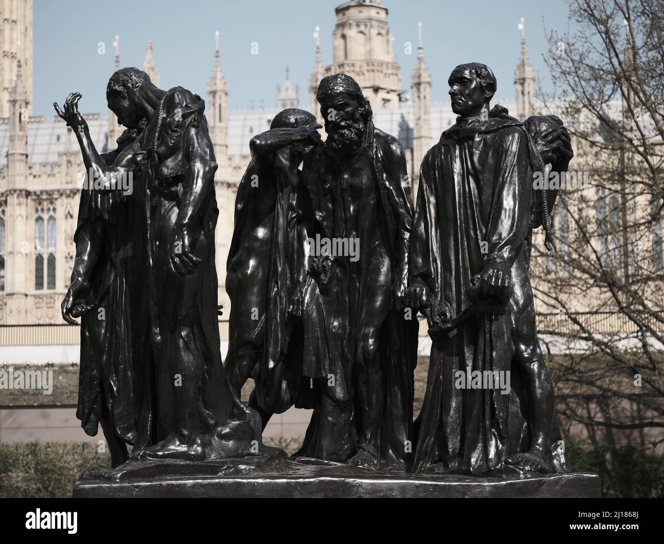 Burghers of Calais Stock Photo - Alamy